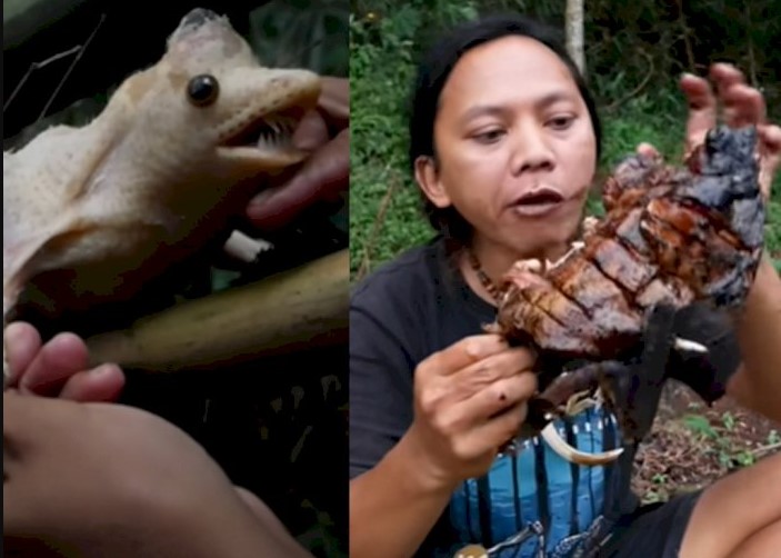 Usai Makan Raja Jin, YouTuber Dede Inoen Kembali Makan Ratu Jin ...